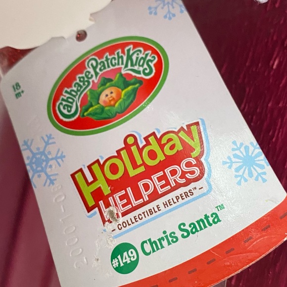 Toys | Cabbage Patch Kids Collectible Chris Helper Doll 149 | Poshmark